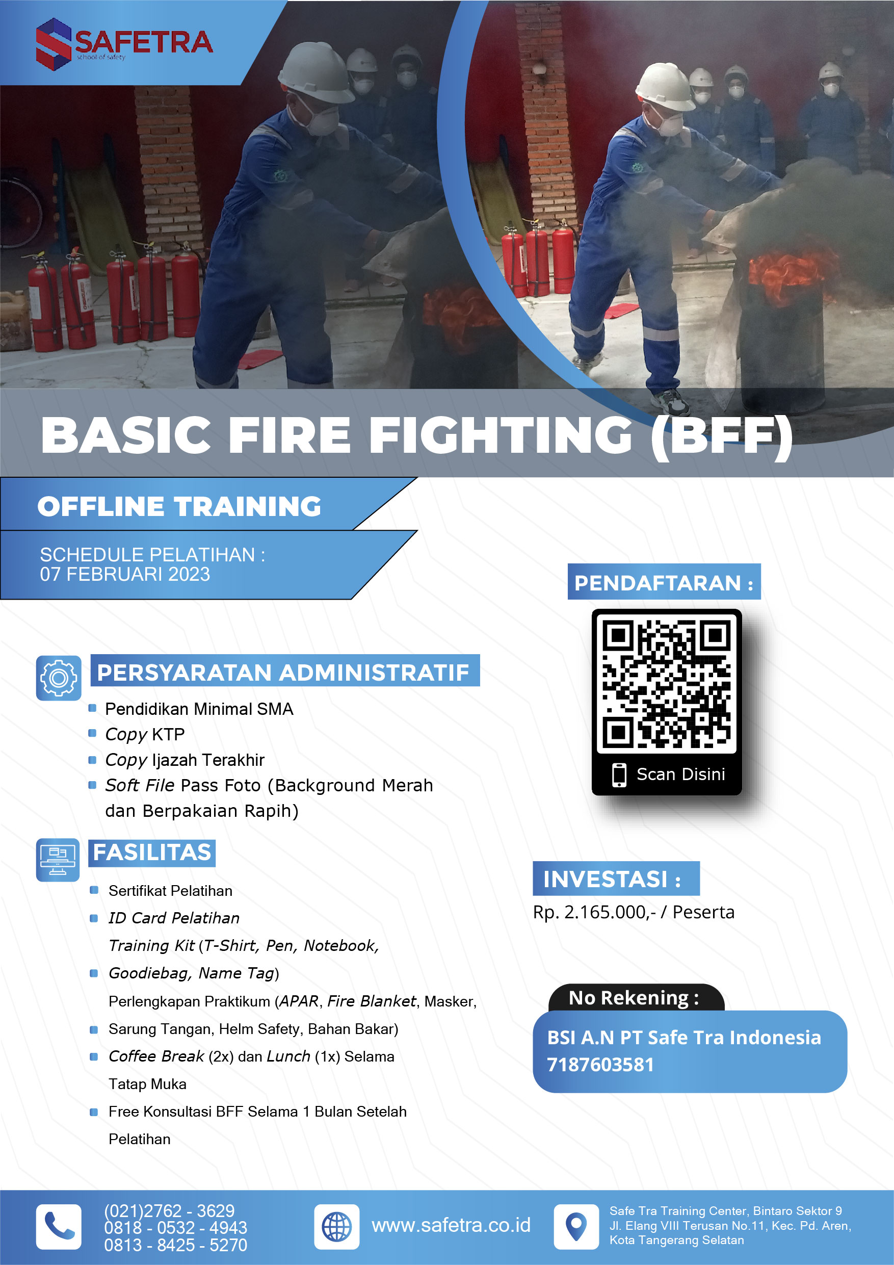 Pelatihan Basic Fire Fighting 2023 | Safetra