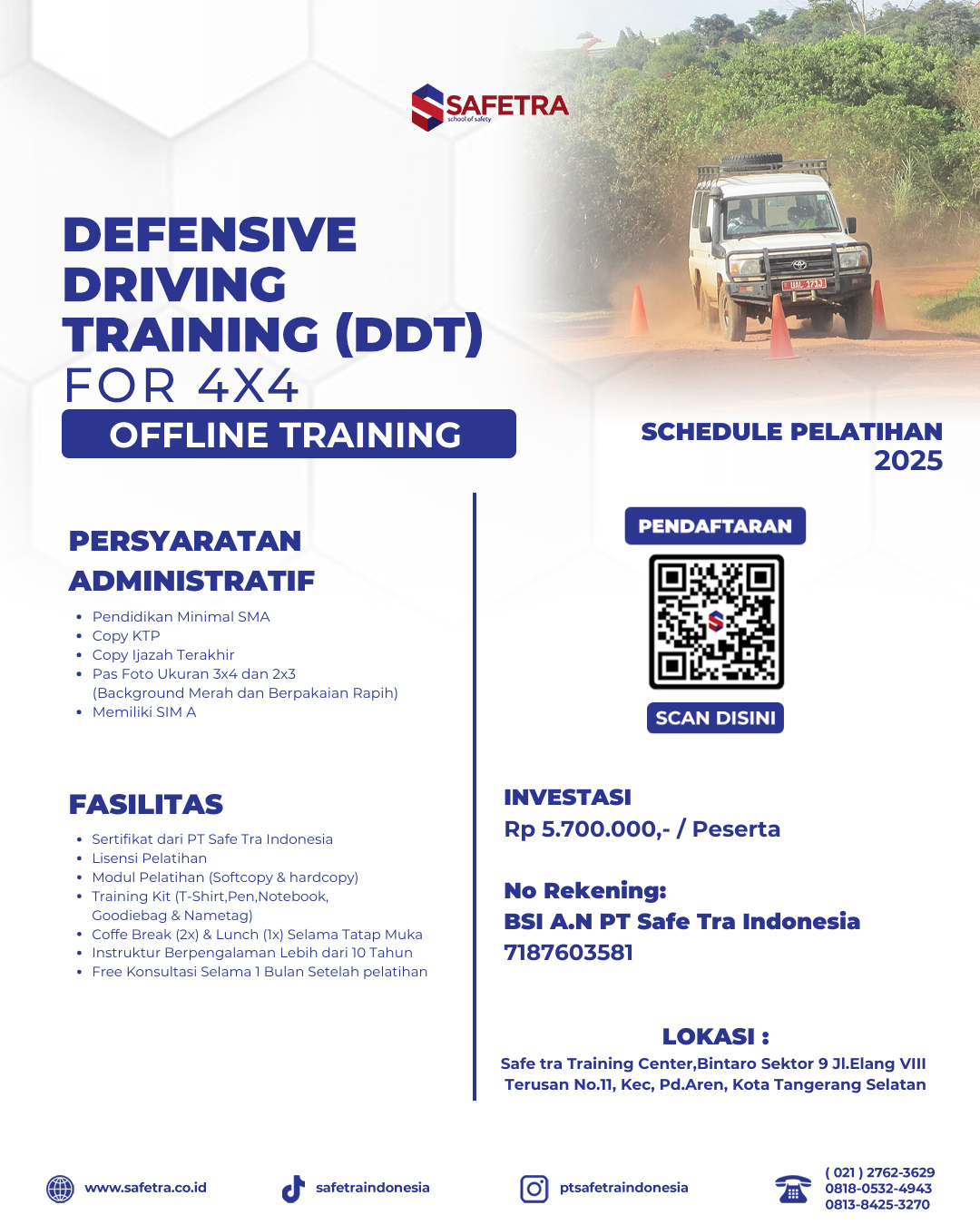 DEFENSIVE DRIVING TRAINING (DDT) - Safetra